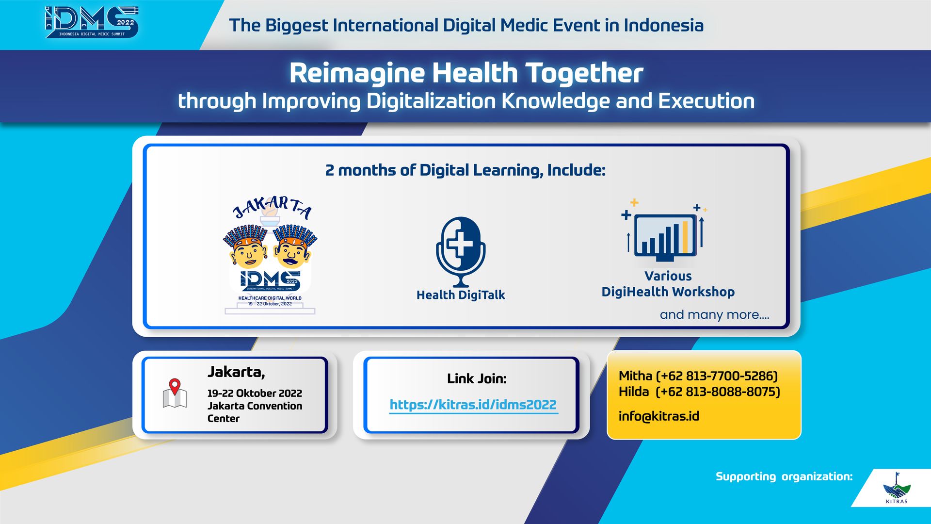 IDMS 2022 - Reimagine Health Together through Improving Digitalization ...